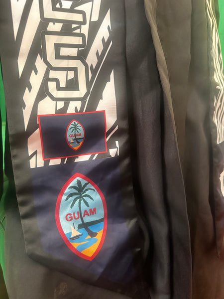 Guam Tribal Black Seal Graduation Stoles 2026 – PSTGEARCLOTHING