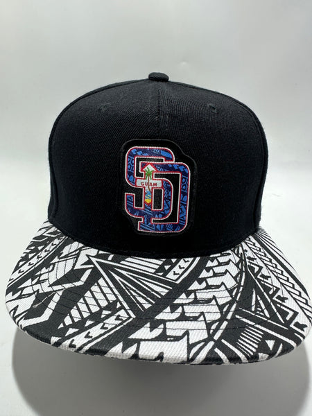 SD San Diego Guam Tribal SnapBack Hat – PSTGEARCLOTHING