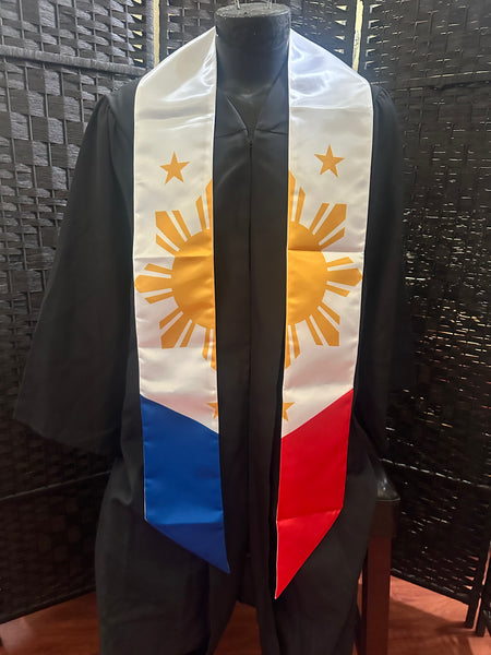 Philippines Filipino 3 Stars and Sun Graduation Stoles – PSTGEARCLOTHING