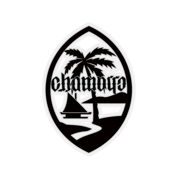 Chamorro White Decal – PSTGEARCLOTHING