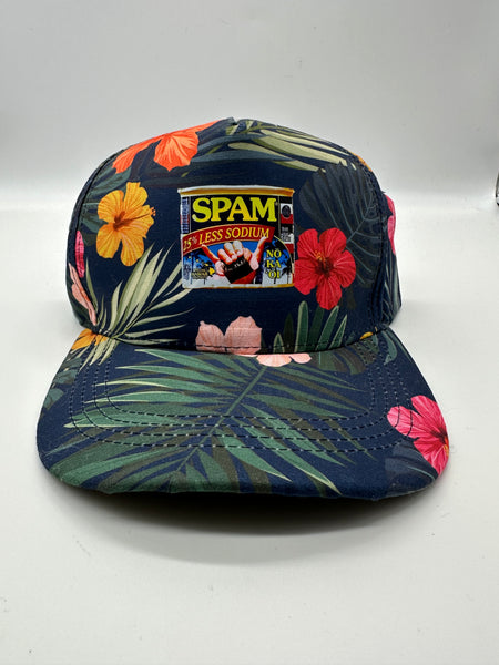 A SPAM Shaka Floral MUSUBI DAD HAT – PSTGEARCLOTHING