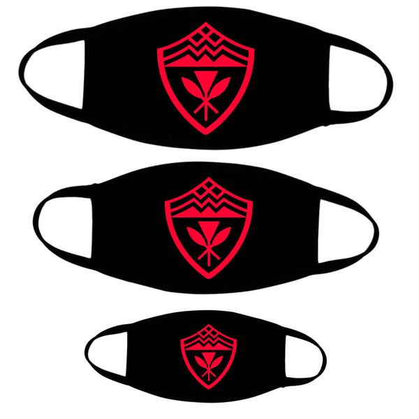Hawaii Shield Red Protective masks – PSTGEARCLOTHING