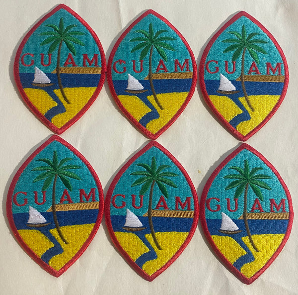6 Pack GUAM PATCHES – PSTGEARCLOTHING